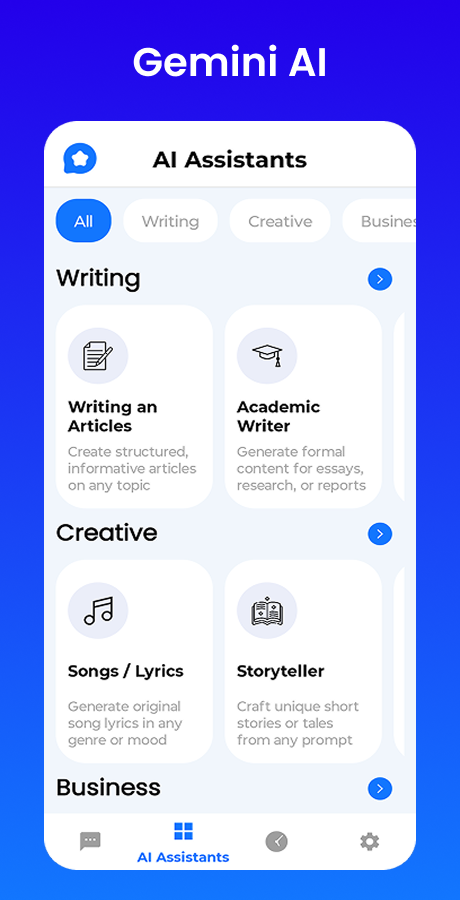 ChatAi Gemini by dharmsofttech | CodeCanyon
